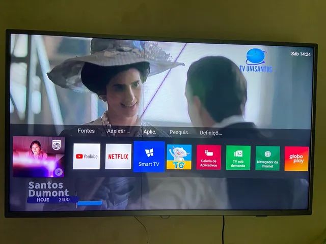 "smart tv 44 polegadas" no Brasil