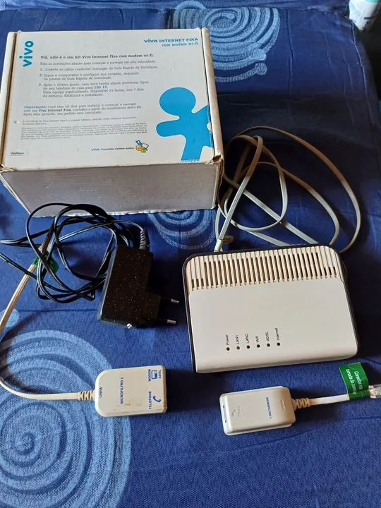 Modem Vivo Internet Fixa Wi-Fi - Conectividade e Dispositivos de Rede ...