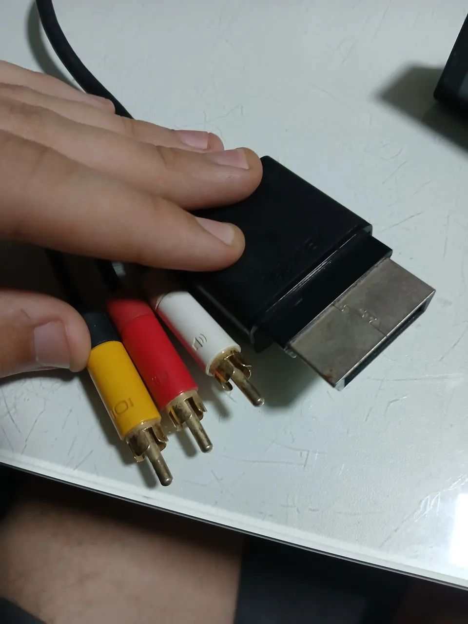 Cabo AV (Composite) do Xbox Original - Peças e Acessórios de Vídeo Game ...