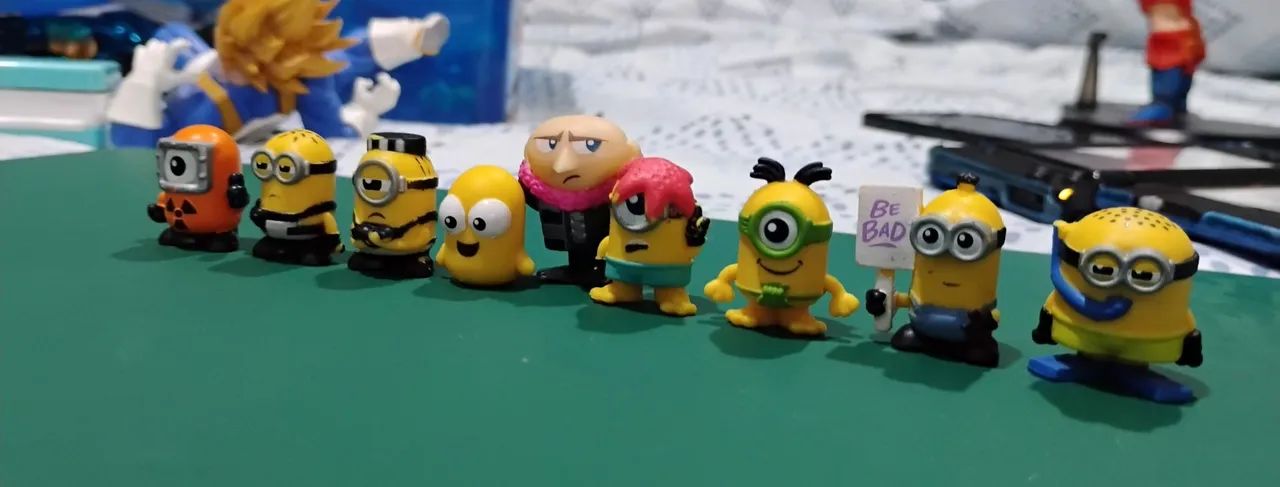 Lote 9 Miniaturas Minions e Gru - Coleção Meu Malvado Favorito ...