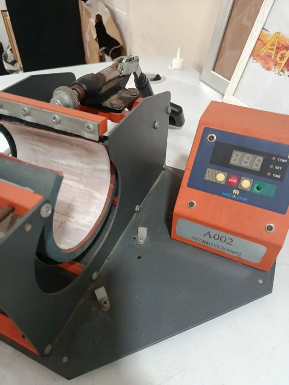 Prensa Térmica para Canecas - Sublimação - PRECISA TROCAR REFIL ...