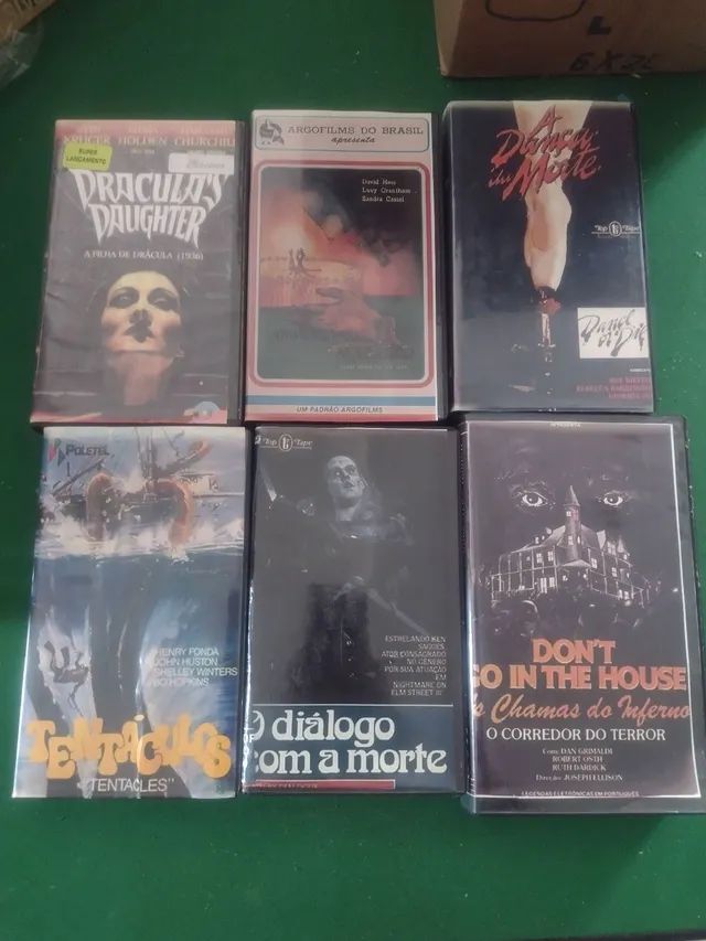 VHS raros com capa scan - CDs, DVDs etc - Boa Esperança, Rio Bonito ...
