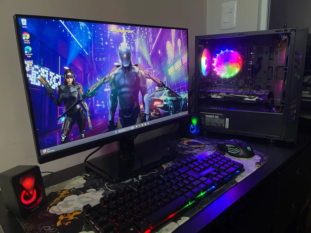 PC GAMER COMPLETO!! Ryzen 5 5500 | RX 580 | 16GB RAM | SSD 500gb ...