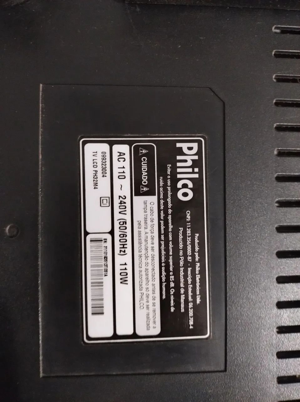 TV LCD Philco 32 polegadas com defeito - TVs - Funcionários, Contagem 1397303348 | OLX