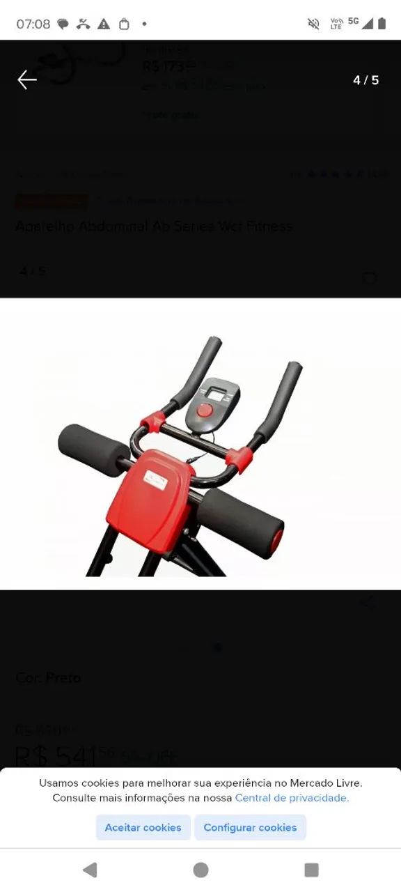 Aparelho Abdominal Ab Polishop - Academia e Exercícios - Vila Margarida ...