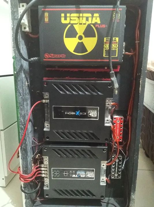 Amplificador de Som Automotivo Usb e Ice Power - Aparelhos de Som ...