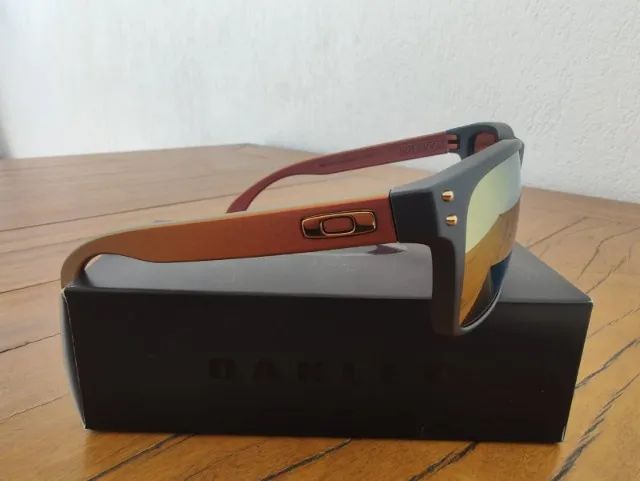 Óculos Oakley Holbrook Prizm 24k Polarized Lenses Matte Carbon Frame ...