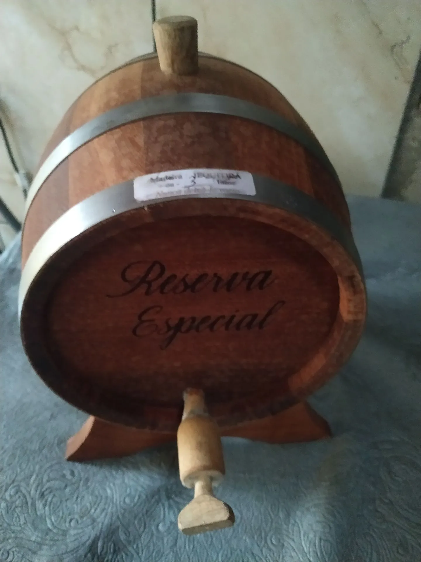 "barril de madeira" no Brasil