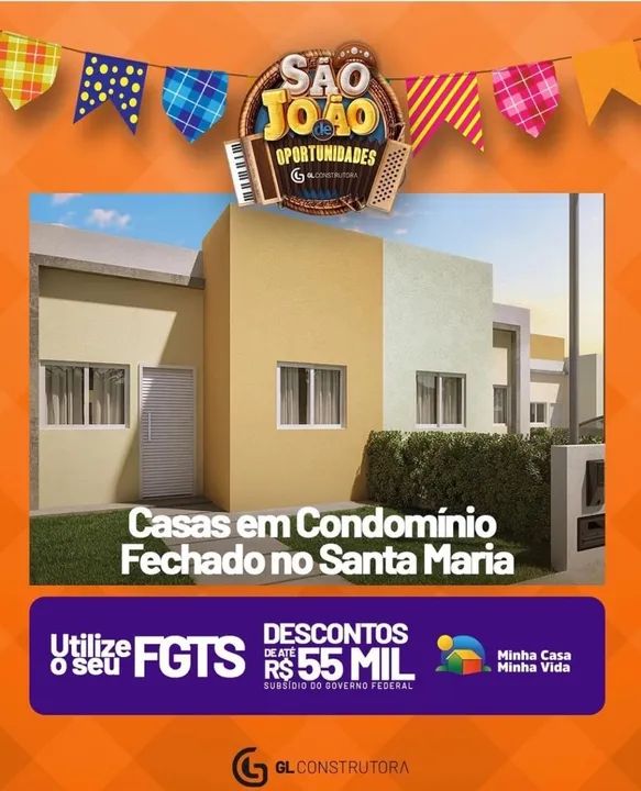 "casas condominios santa maria" no Brasil