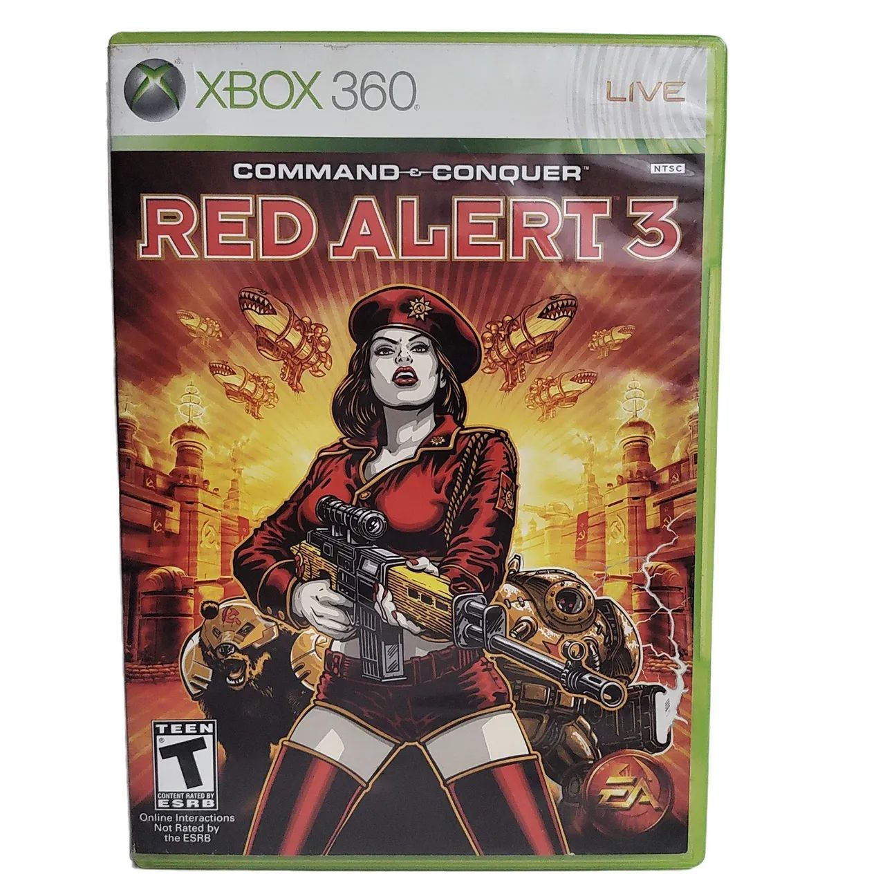 Command & Conquer Red Alert 3 Xbox 360 Original Mídia Física - Jogos de ...