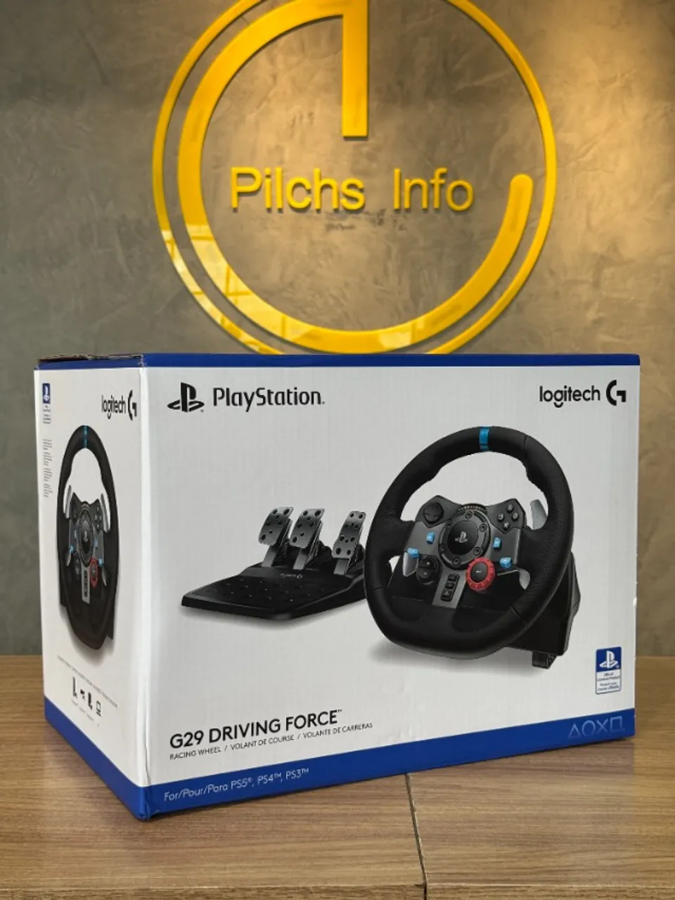 "volantes logitech" no Brasil