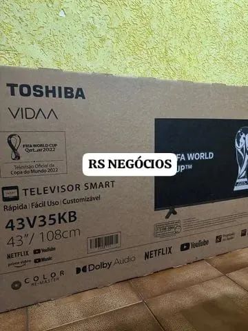 "tv toshiba 43" no Brasil