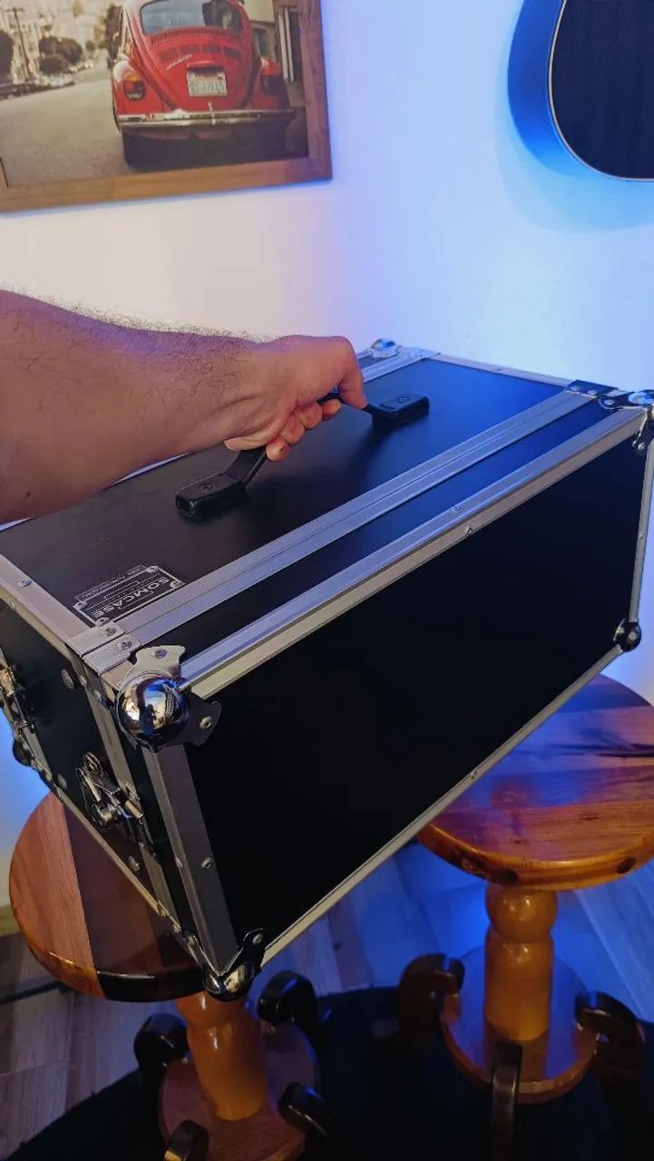 Hard Case Rack Ideal para usar em Mesa Digital, UI24, Axios 24, XR16 ...