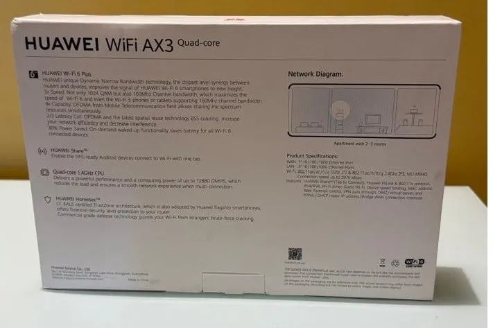 Model Huawei Wifi AX3 - Conectividade e Dispositivos de Rede - Maracanã ...
