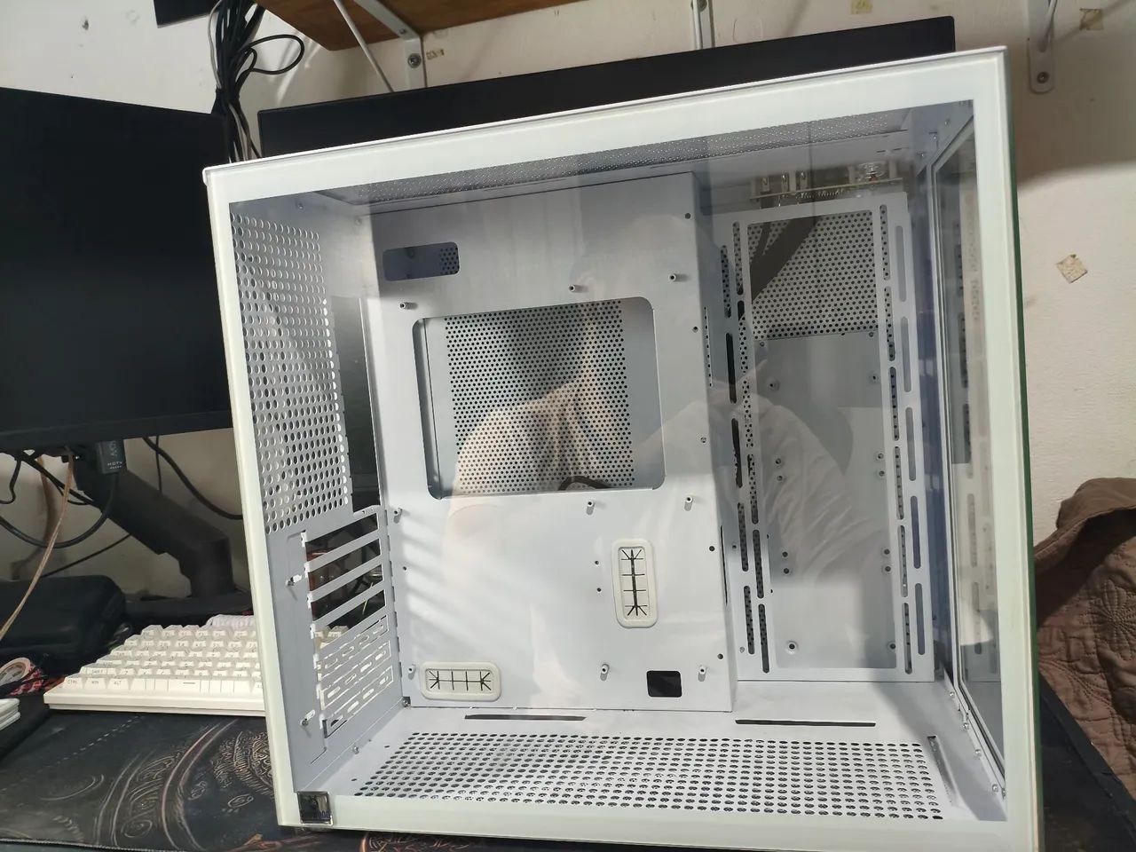 Gabine rise mode Galaxy Glass standart +10 fans controladora e controle ...