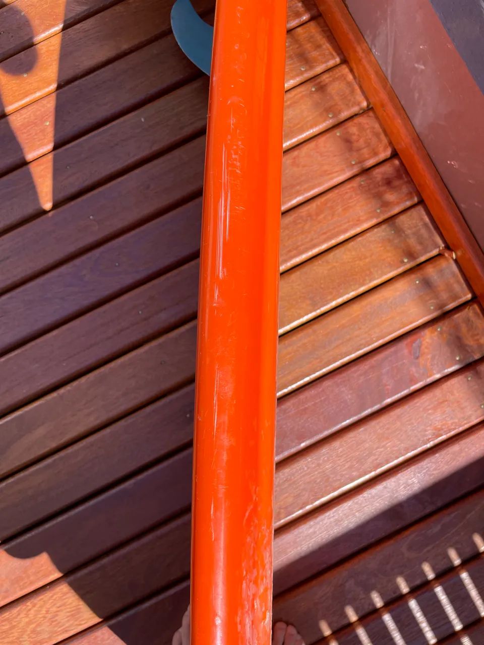 Prancha fish 5 9 quadri-quilhas semi nova, pouco uso - Esportes ...