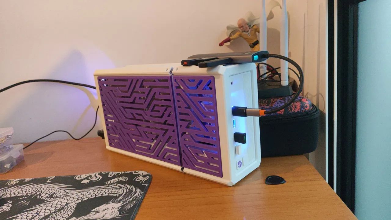 Placa PS5 AMD BC - 250 Case Custom + Fonte Flex MetalFish 400w + SSD ...