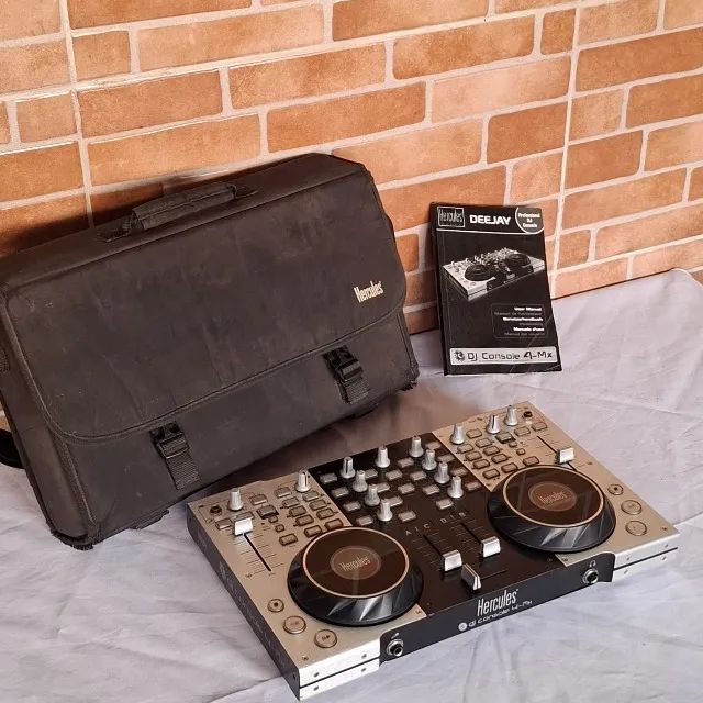 Controladora Hercules DJ Console 4-MX + Case Original - Aparelhos de ...