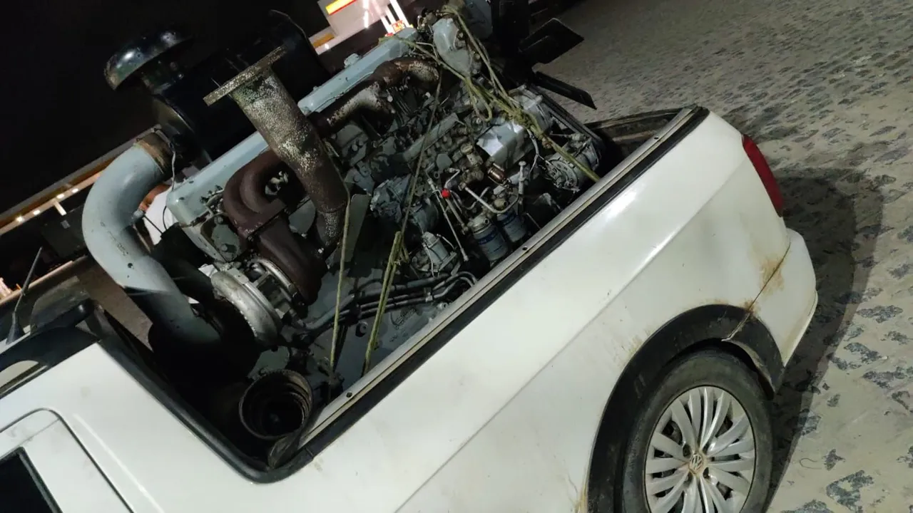 "motor scania" no Brasil