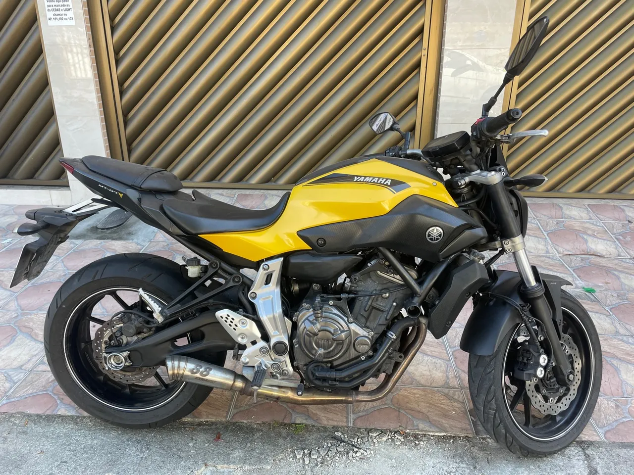 Motos YAMAHA MT-07/MT-07 no Brasil