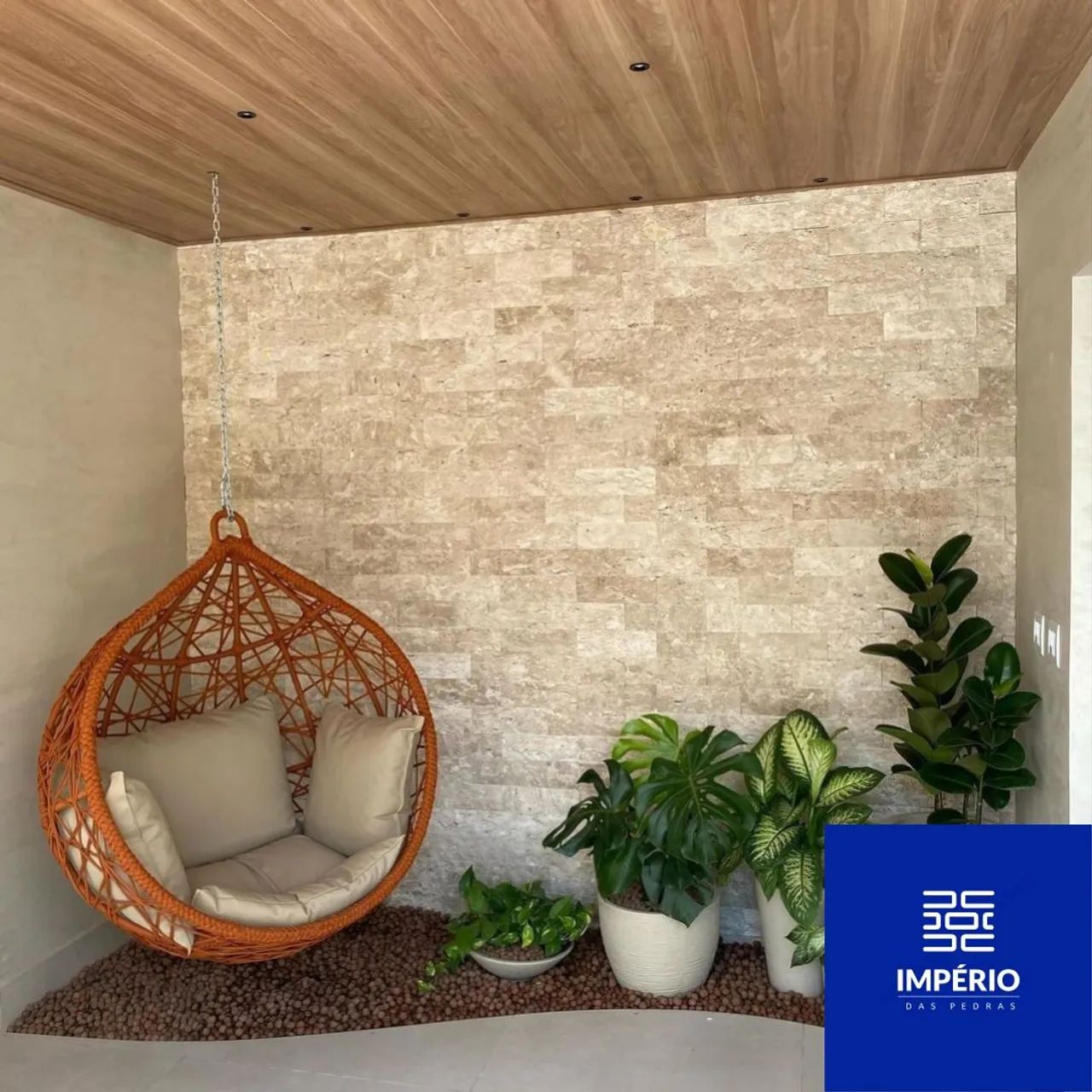 Pedra Travertino Rockface 10x30 cm - Pisos e Revestimentos - Goiânia 2 ...