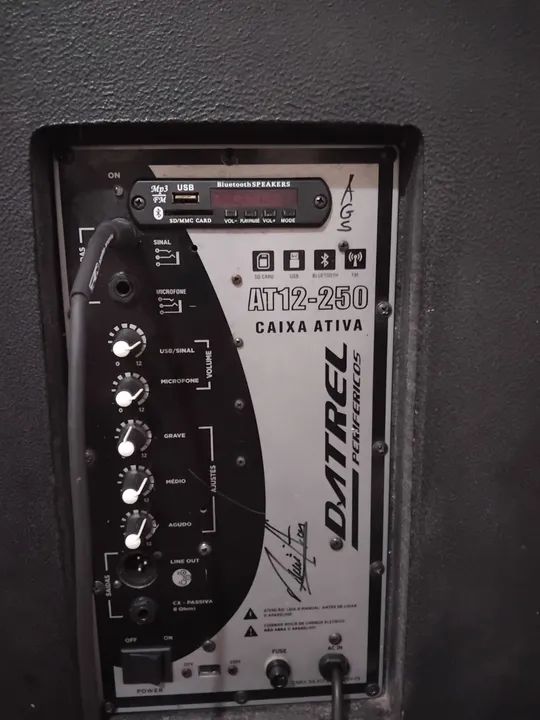 Caixa de Som Ativa AT12-250 Datrel - CDs, DVDs etc - Roger, João Pessoa ...