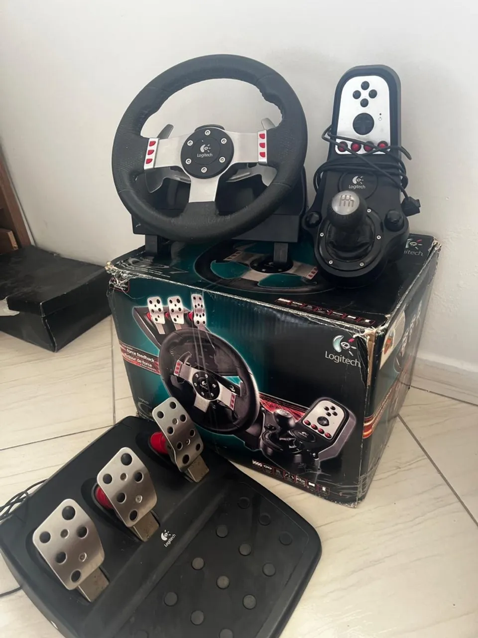 "logitech g27" - Peças e Acessórios de Vídeo Game no Brasil