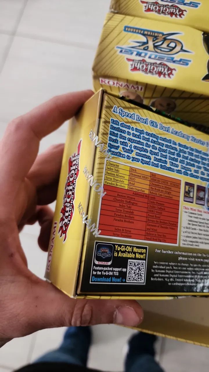 Box Speed Duel Yu-Gi-Oh! GX Midterm Paradox (Paradoxo Intermediário ...