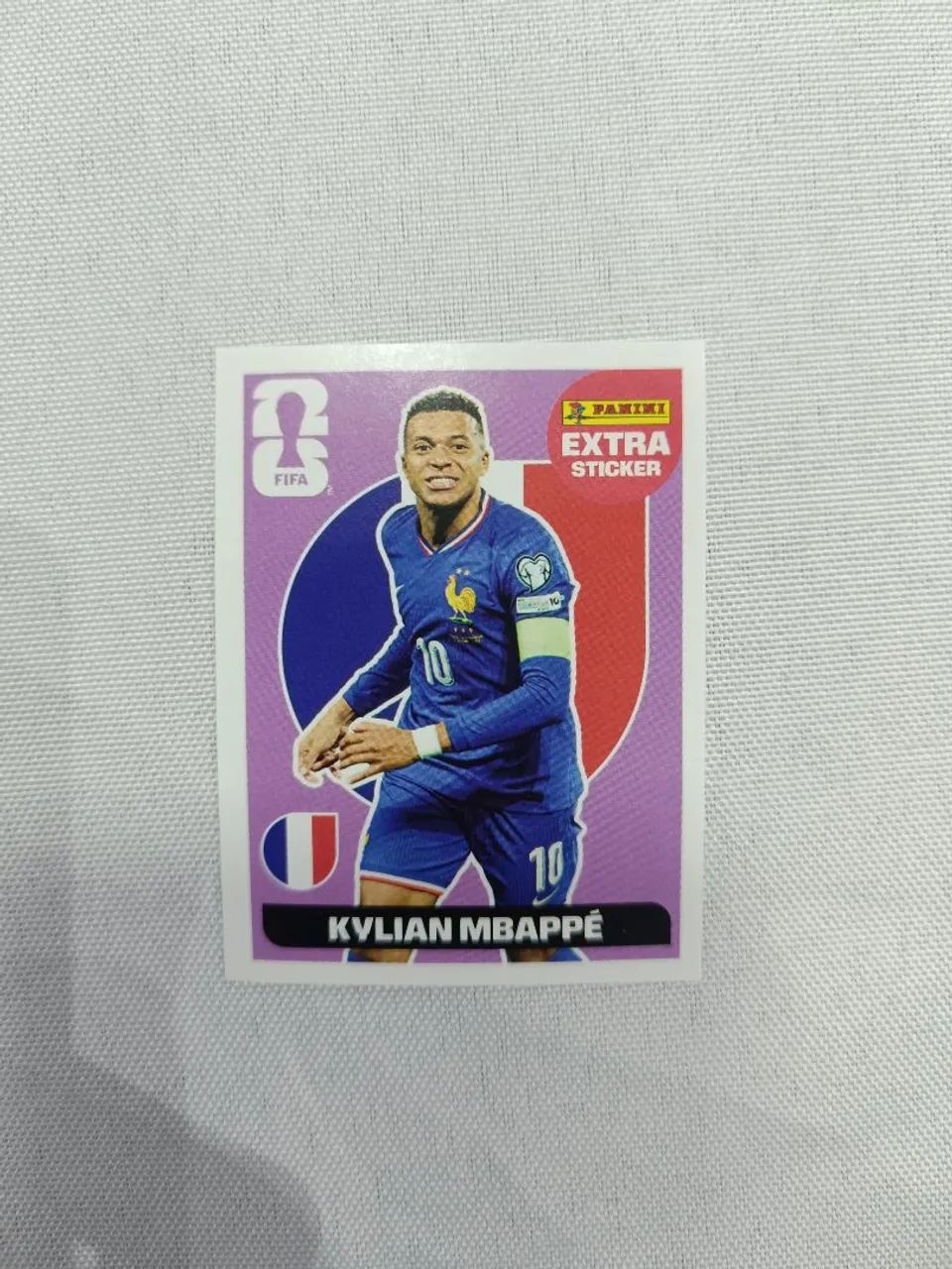 Figurinha Panini Extra Sticker - Regular - Kylian Mbappe - FIFA Word ...