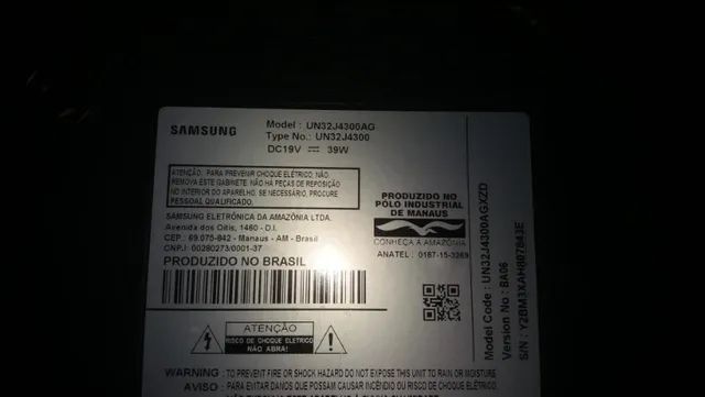 Placa tv samsung un32j4300ag | +15 anúncios na OLX Brasil