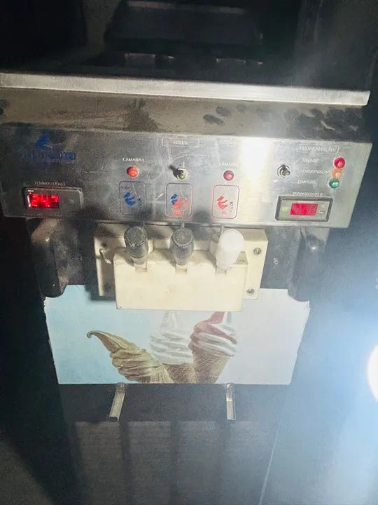 Máquina de Sorvete Suprema - 3 sabores - Equipamentos Para Comércio ...