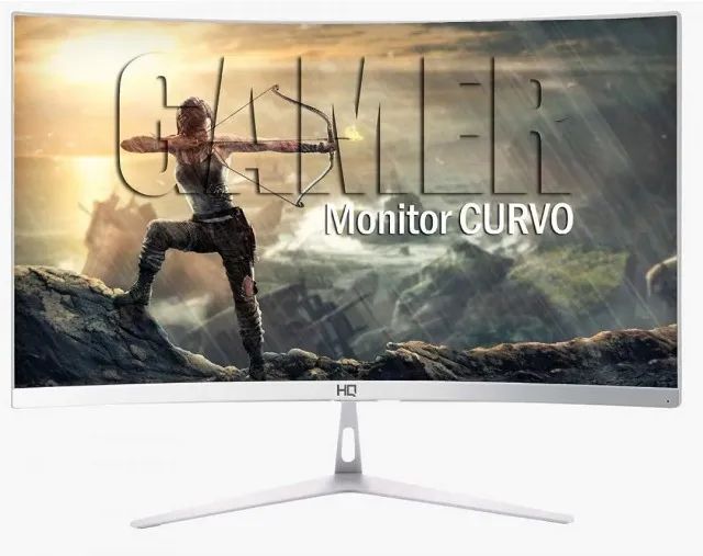 [NOVO] Monitor Gamer Curvo HQ 24" LED, HDM, Full HD, 75Hz, 1ms, Borda ...