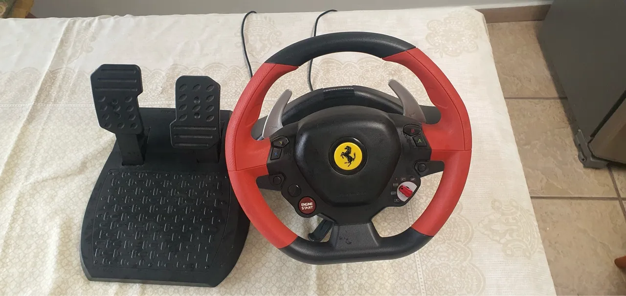 "volante ferrari 458" - Peças e Acessórios de Vídeo Game no Brasil