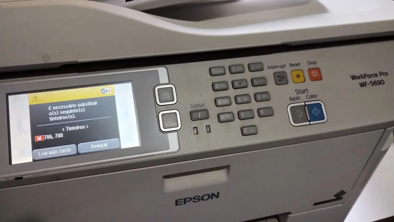 Impressora Multifuncional Epson WorkForce Pro WF-5690 falhando ...
