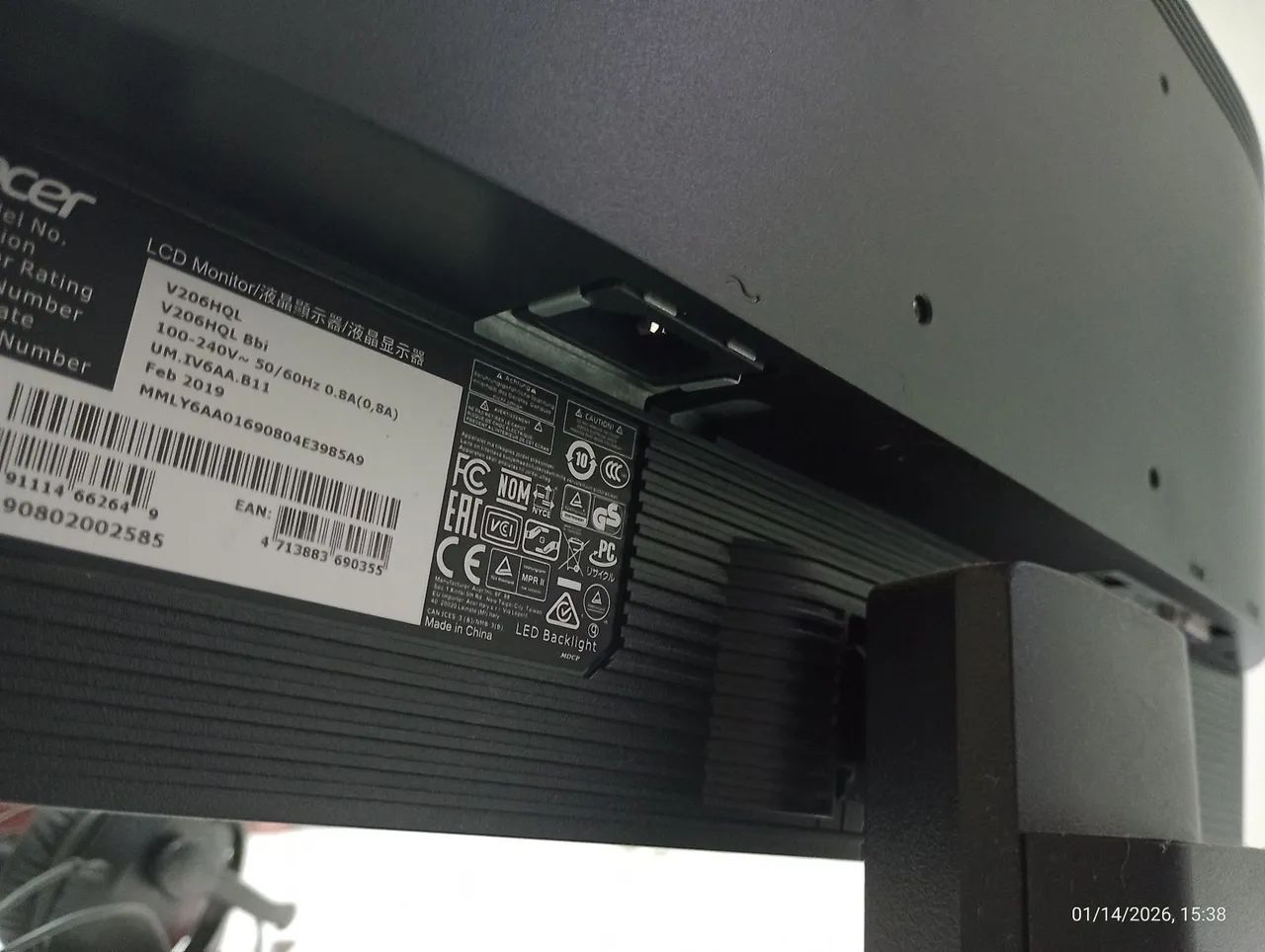 Monitor Acer 19,5 polegadas 60Hz - Monitores - Jardim Bandeirante ...