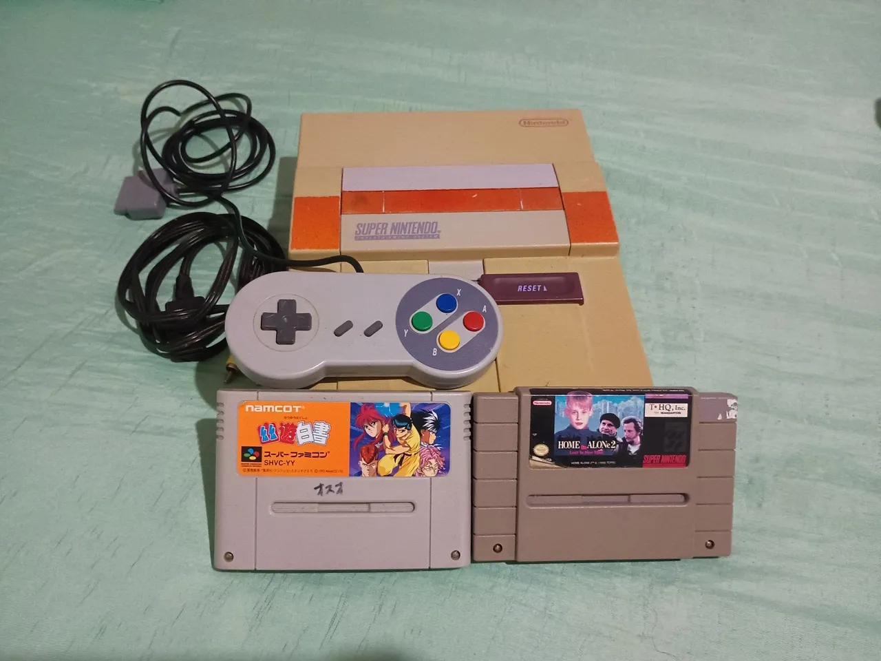 "super nintendo antigo" no Brasil