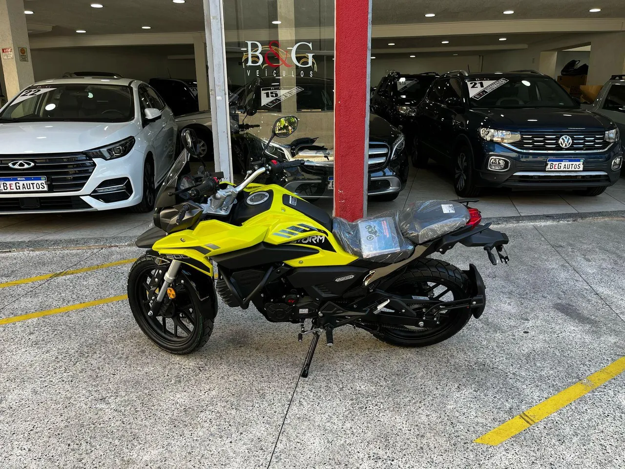 Motos Shineray XY 200 STORM EFI no Brasil