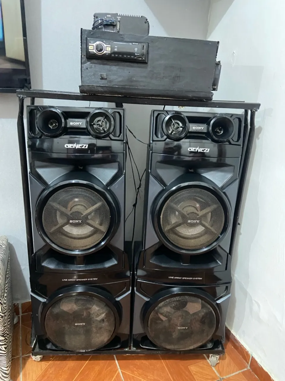 "aparelho de som sony genezi" - Aparelhos de Som no Brasil