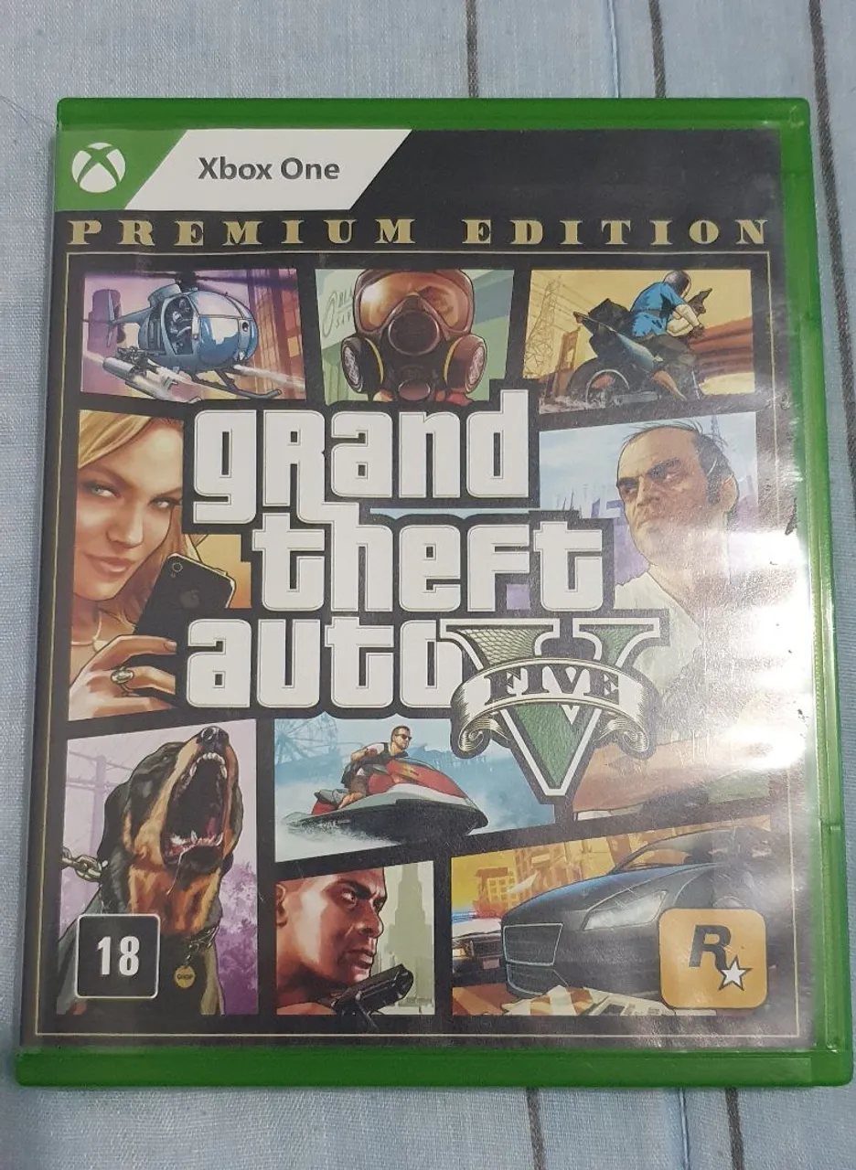 "gta v xbox one" no Brasil