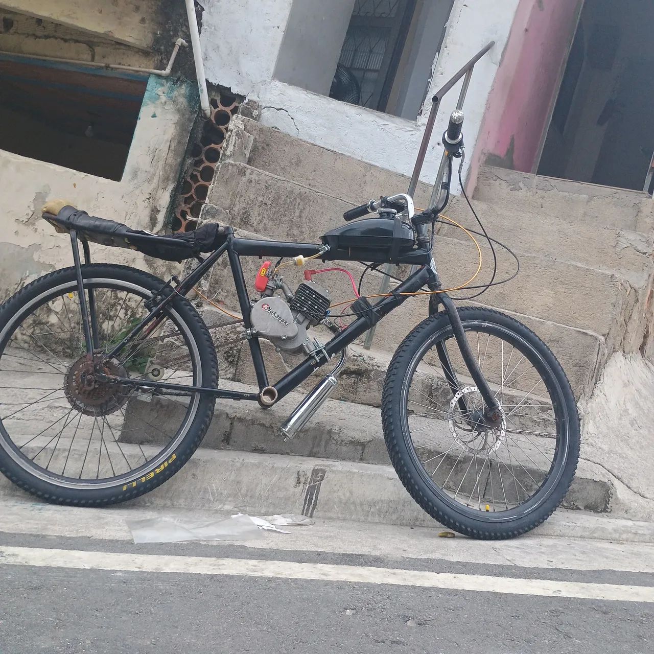 Motorizada 80cc motor cemi novo - Peças para motos - Sacramento, São ...