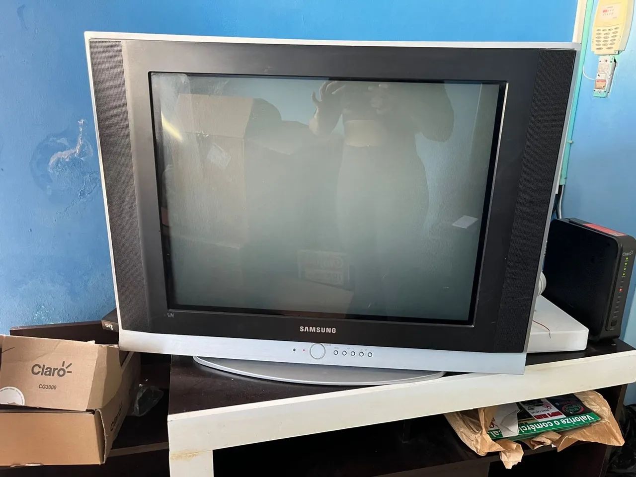 Televisão Samsung de Tubo 29 polegadas - DVD, Blu-Ray e Vídeo Cassete ...