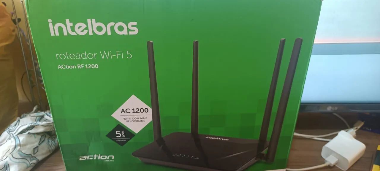 Roteador Intelbras Action RF 1200 Wi-Fi 5 AC1200 - Conectividade e ...