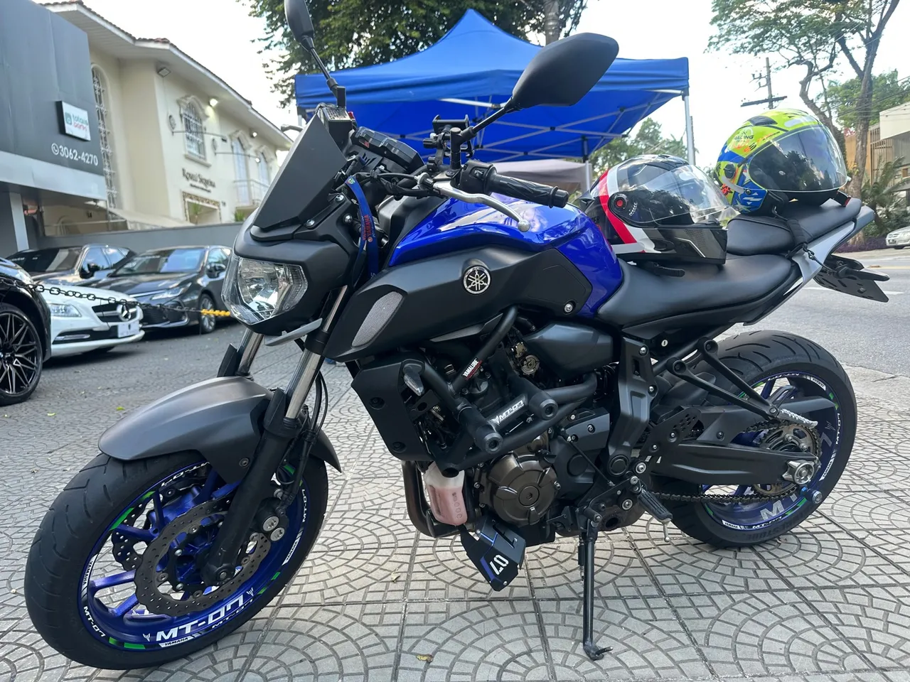 Motos Yamaha MT-07/MT-07 no Brasil
