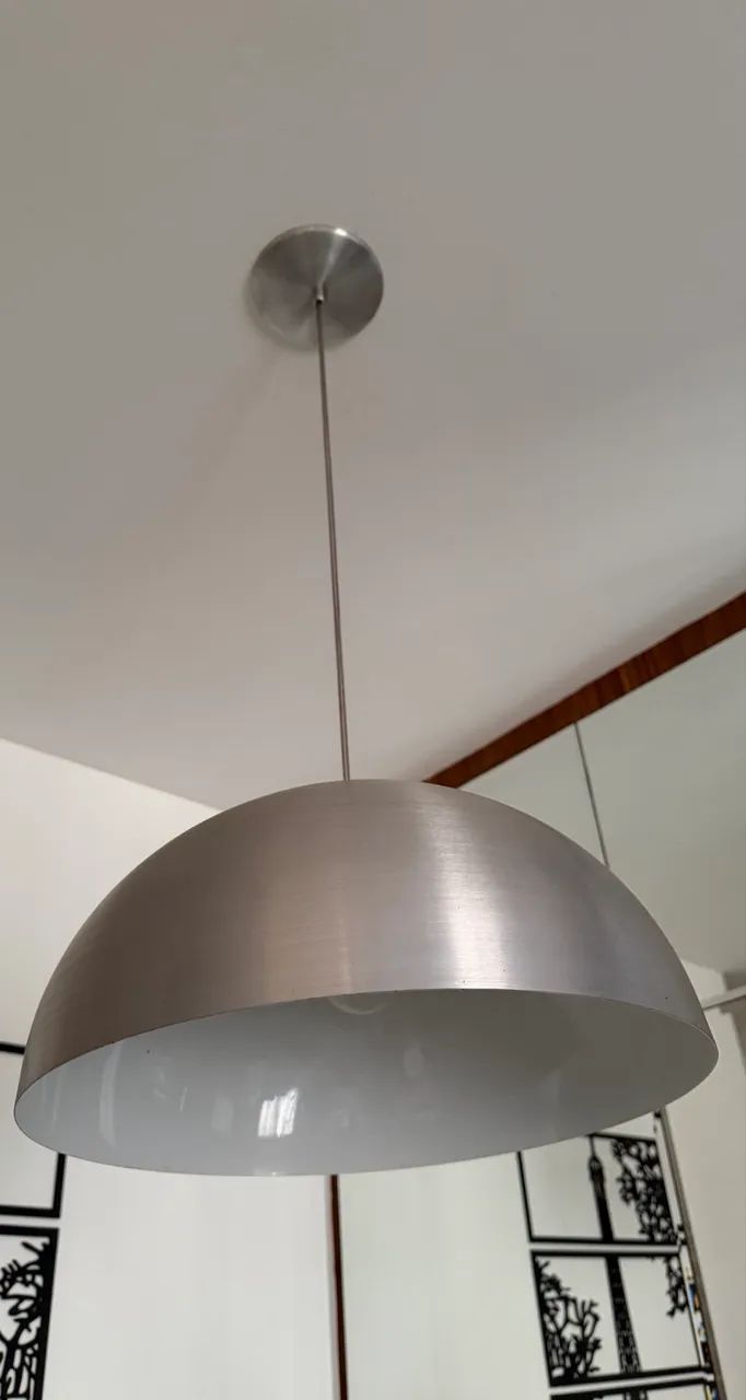 LUSTRE GRANDE 40 cm -LUXUOSO PARA SALA DE JANTAR COPA COZINHA ...