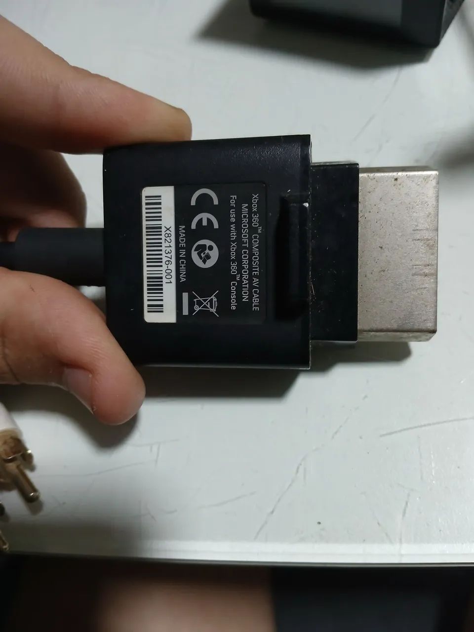 Cabo AV (Composite) do Xbox Original - Peças e Acessórios de Vídeo Game ...