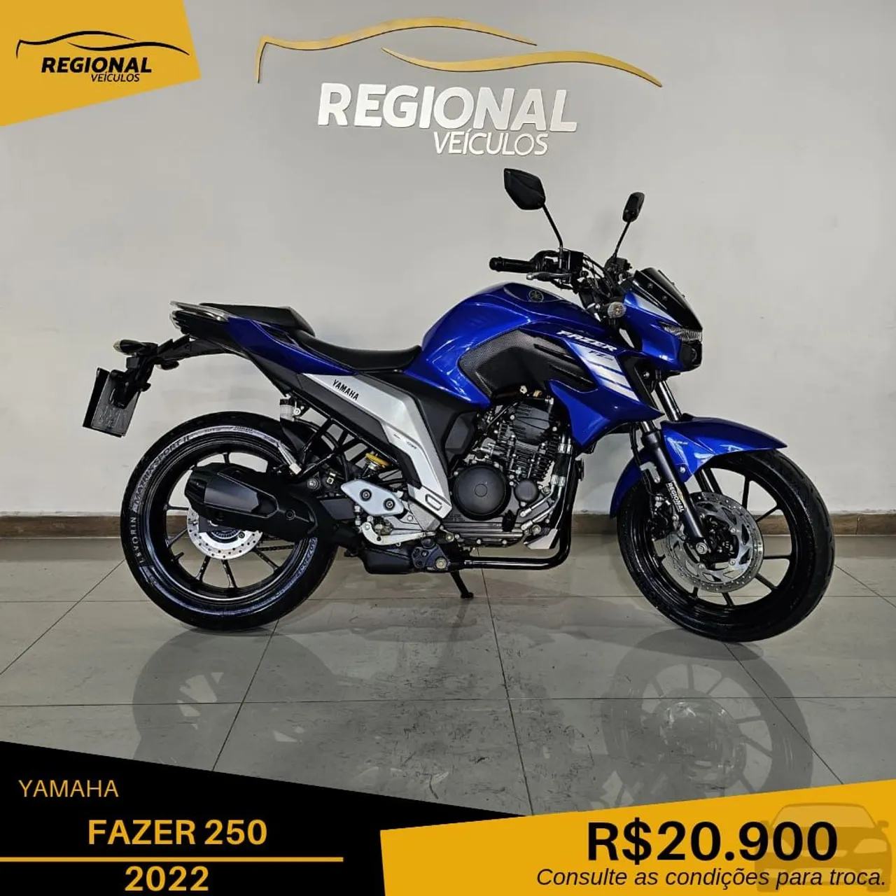 Motos YAMAHA FZ25 2022 no Brasil