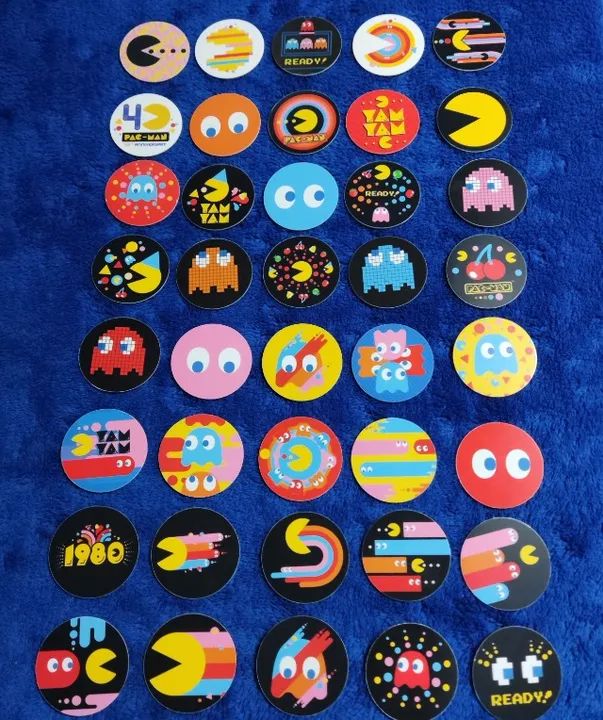 Tazos Elma Chips Pac Man Completo - Hobbies e coleções - Centro ...