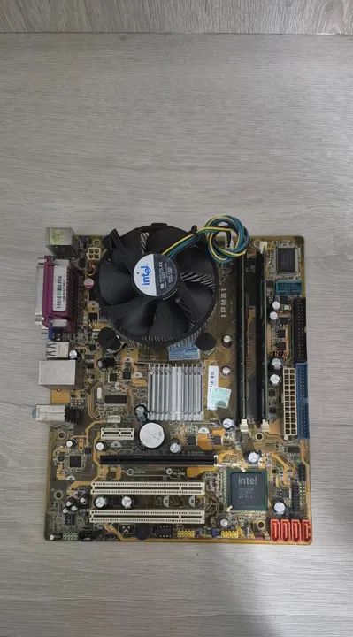 Placa Mãe 775 Dual Core 4GB Ram - Peças de Hardware - Santa Cruz ...