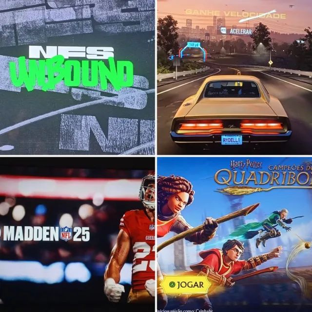 XBOX SERIES X 1TB TOP + vários jogos! Curta o 4K REAL! Estudo TROCAS ...