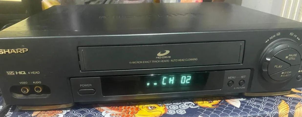 Vídeo cassete Sharp VHS - DVD, Blu-Ray e Vídeo Cassete - Camarão, São ...